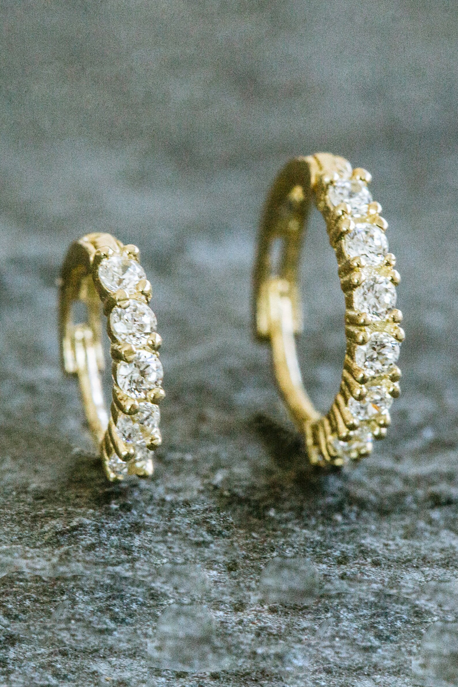 14K Solid Gold Jewelry Cz Round Tragus Cartilage Snug Rook - Etsy