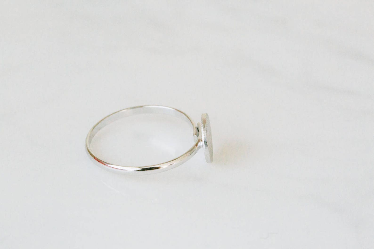 Blank Brass Round Circle Adjustable Ring-b,round Ring,round Jewelry ...