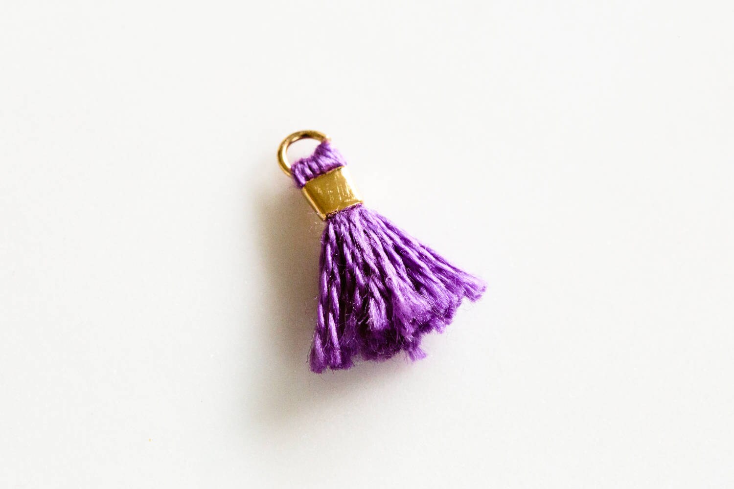 6pcs purple Small tiny mini cute tassel pendanttassel | Etsy