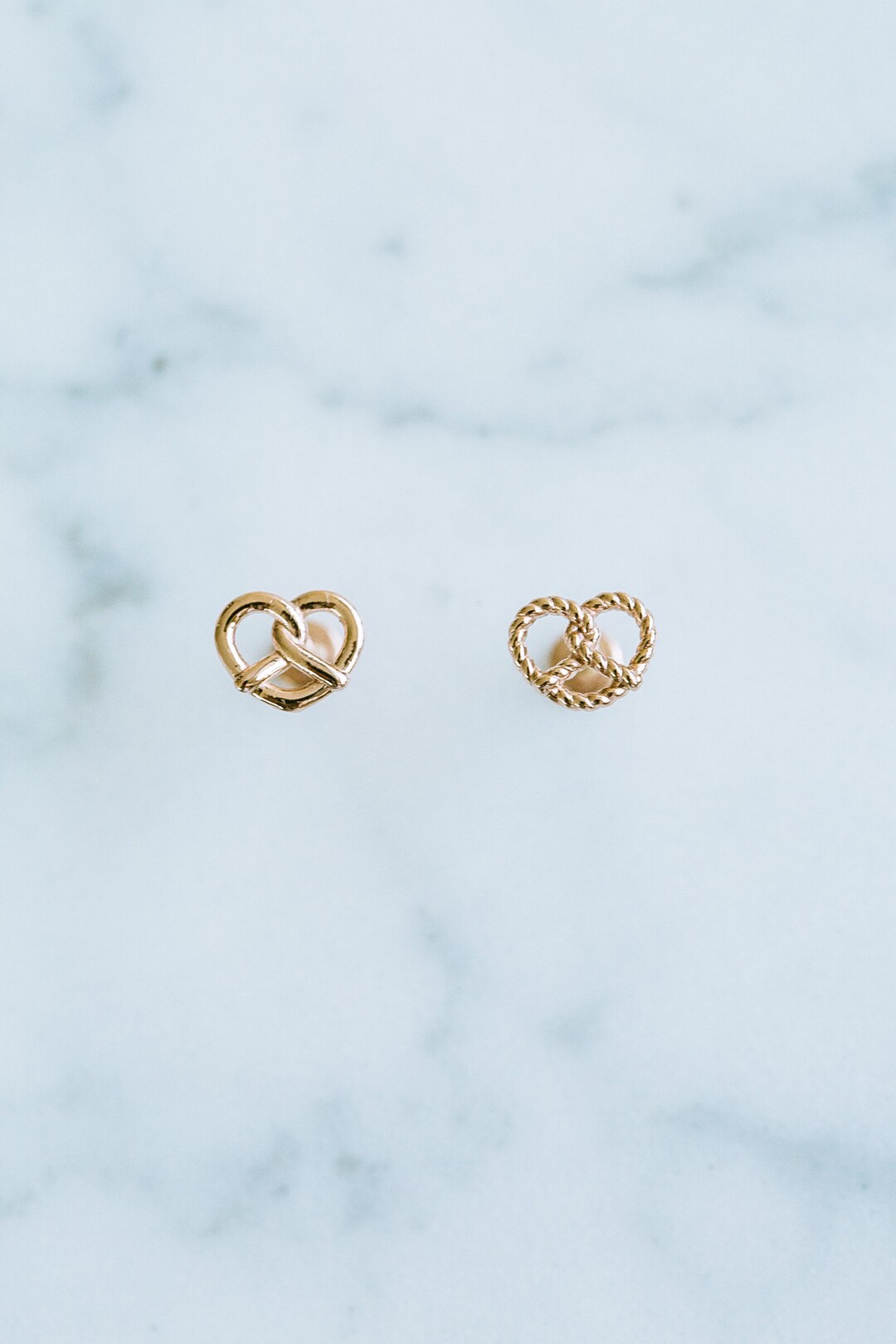 14K Gold Cartilage Helix Tragus Inner Conch Minimalist Pretzel or ...