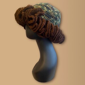 Crochet Ruffle Hat - Etsy