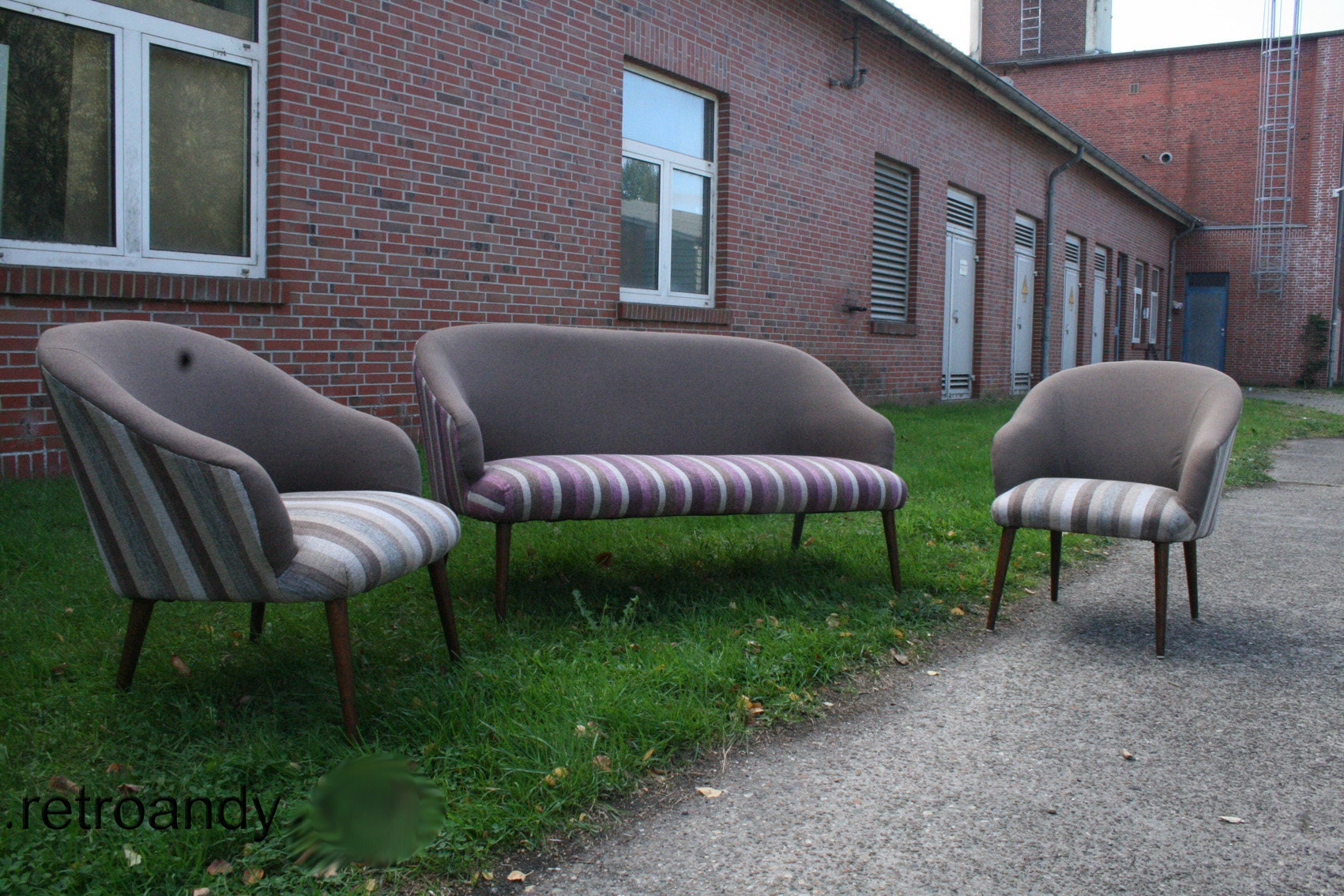 50s sofa and fauteuils