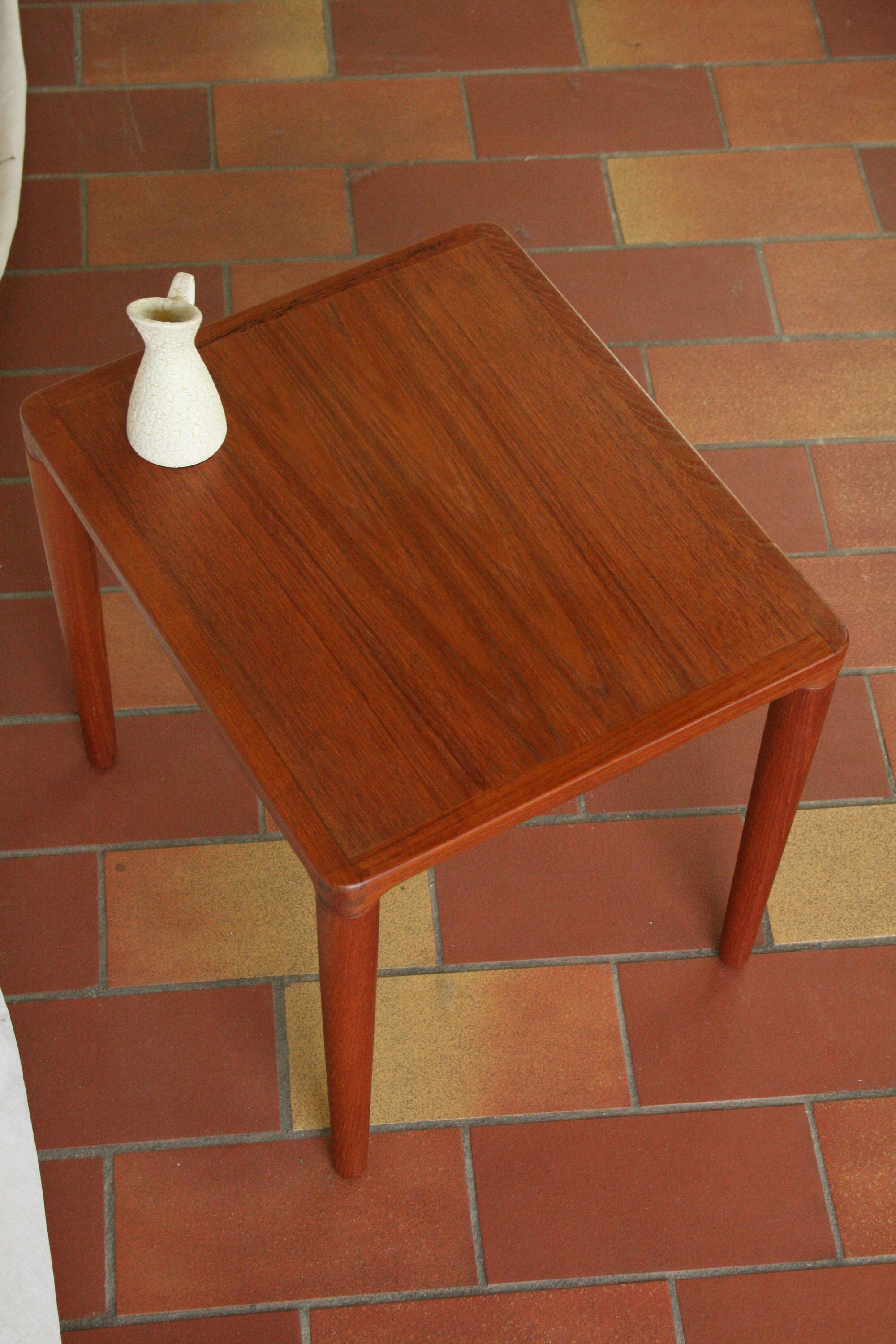 Vintage MCM Danish side table by or for Bramin