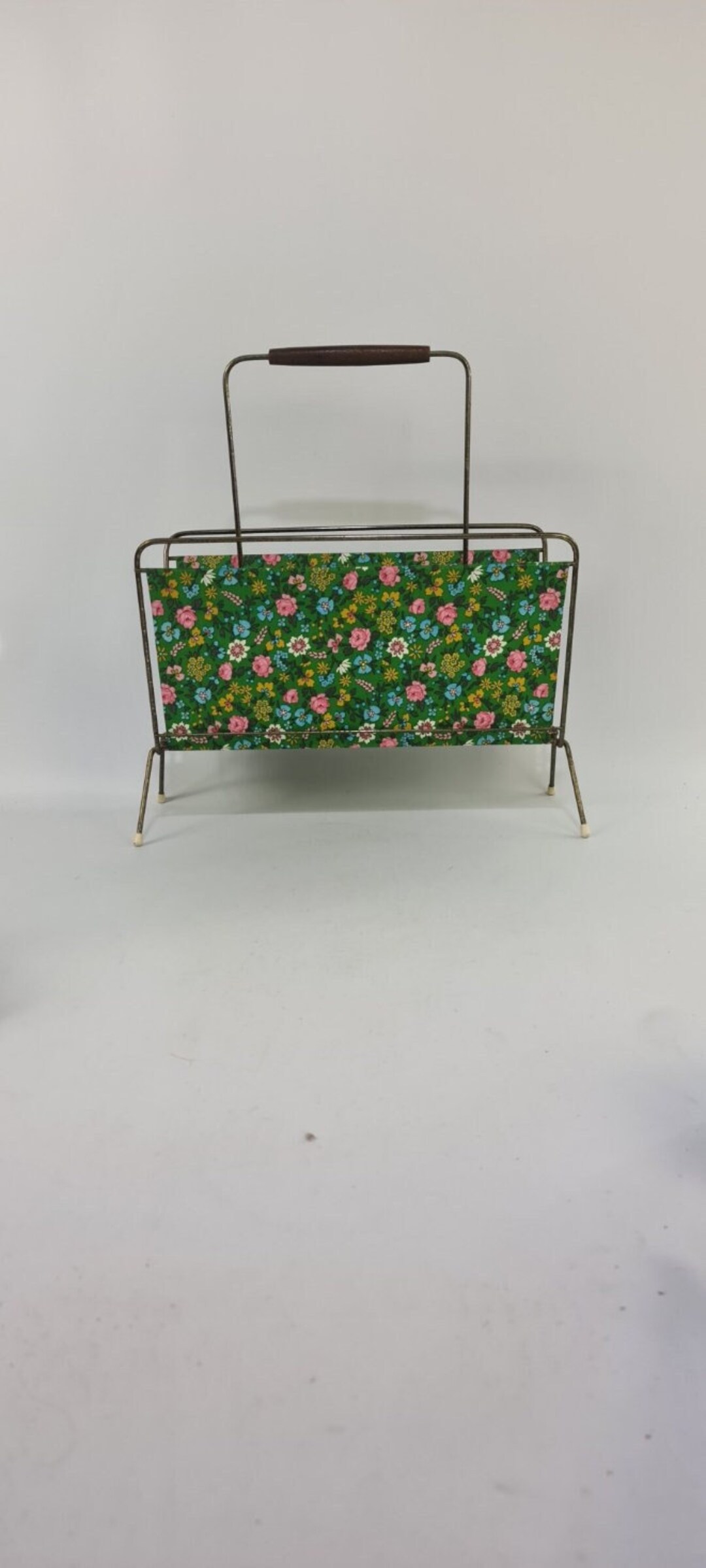Vintage Metal Paper Rack - Etsy