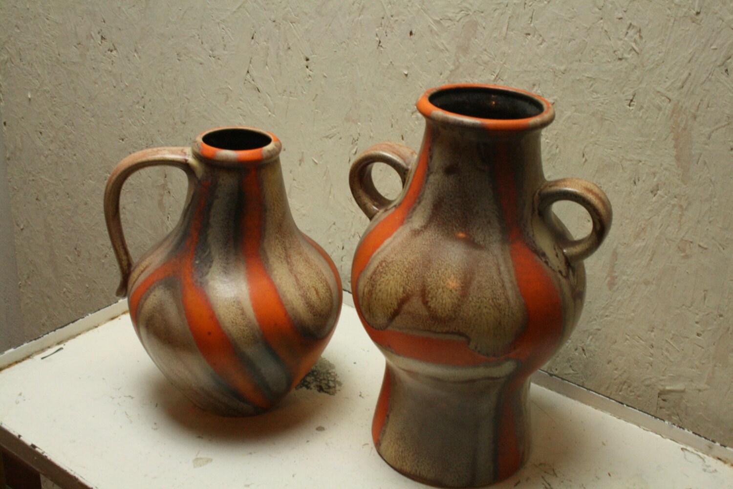 west german pottery vases by Dumler and Breiden