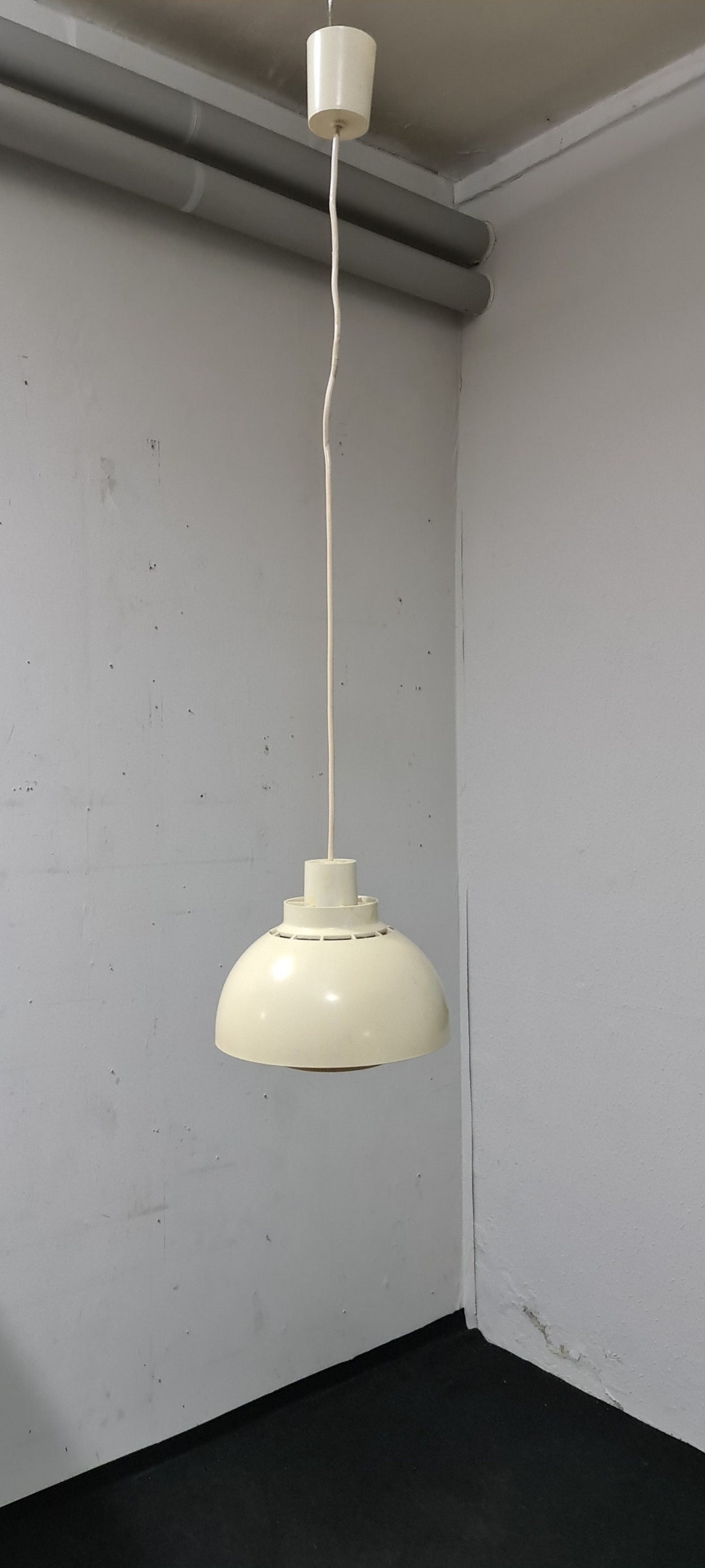 Vintage Plastic Space Age Pendant Light - Etsy