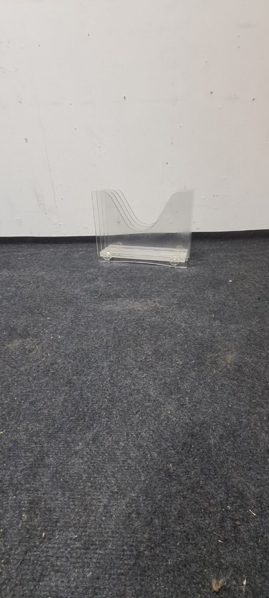 Vintage Perspex Paper Rack - Etsy
