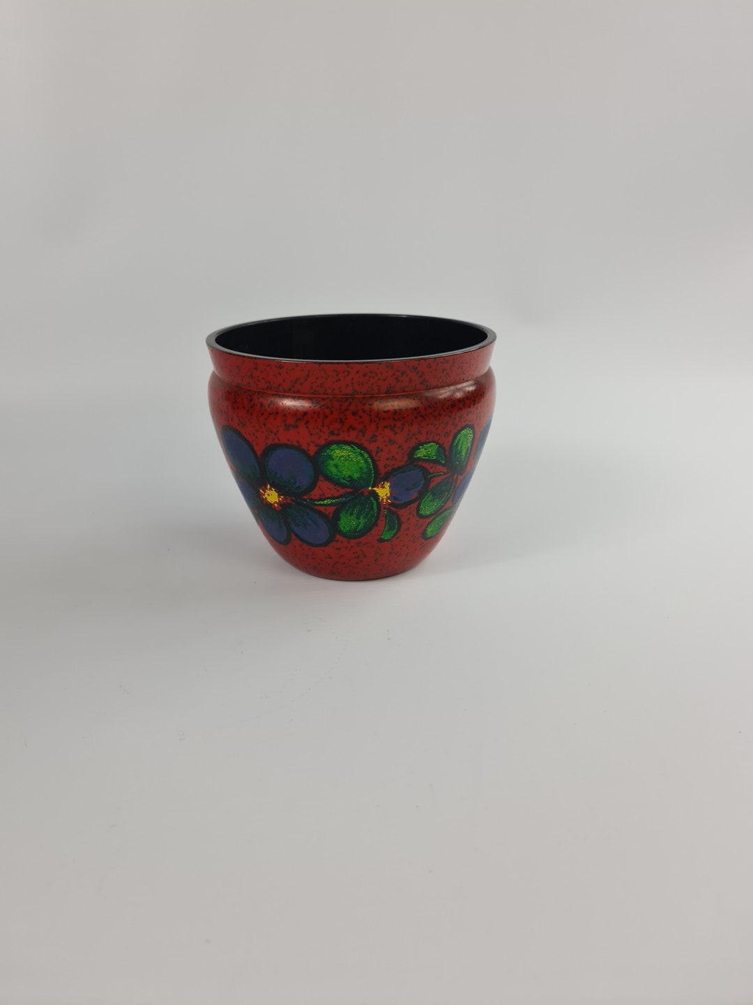Vintage Plastic Flower Pot by Emsa - Etsy