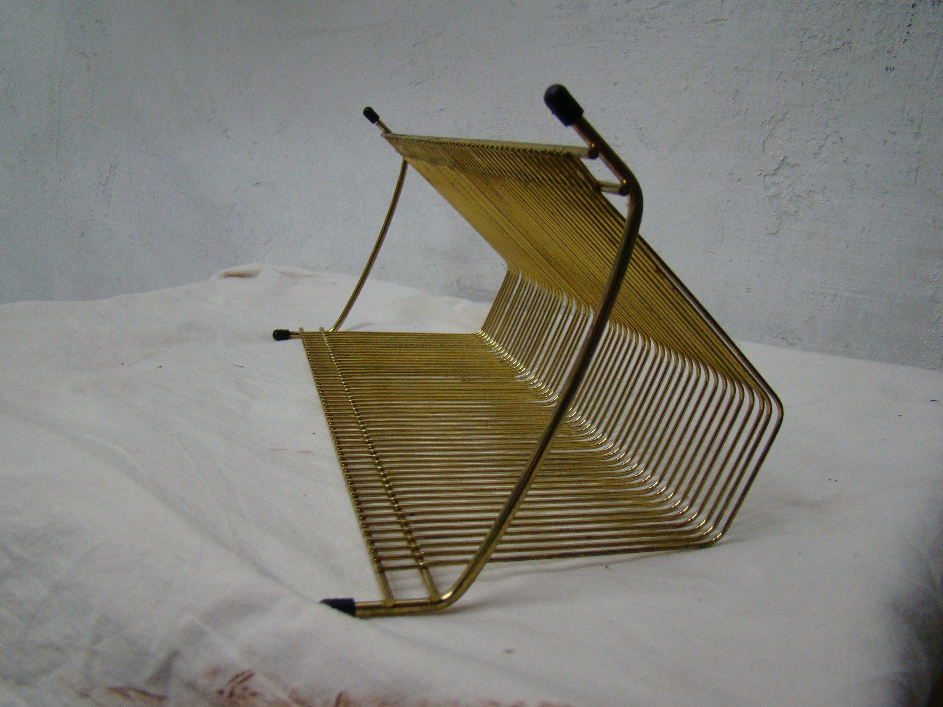 Vintage record holder or rack