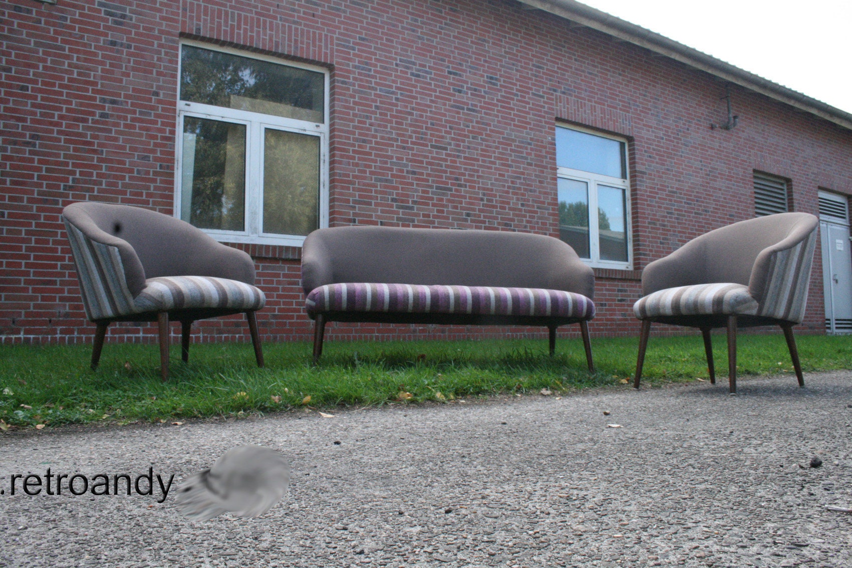 50s sofa and fauteuils