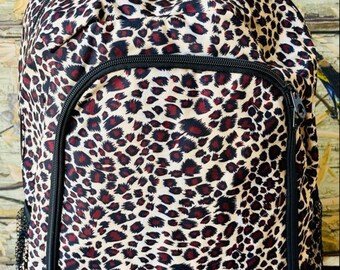 Leopard Backpack - Etsy