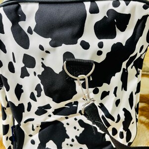 Cow Print Medium Duffle Bag or Weekender Bag - Etsy