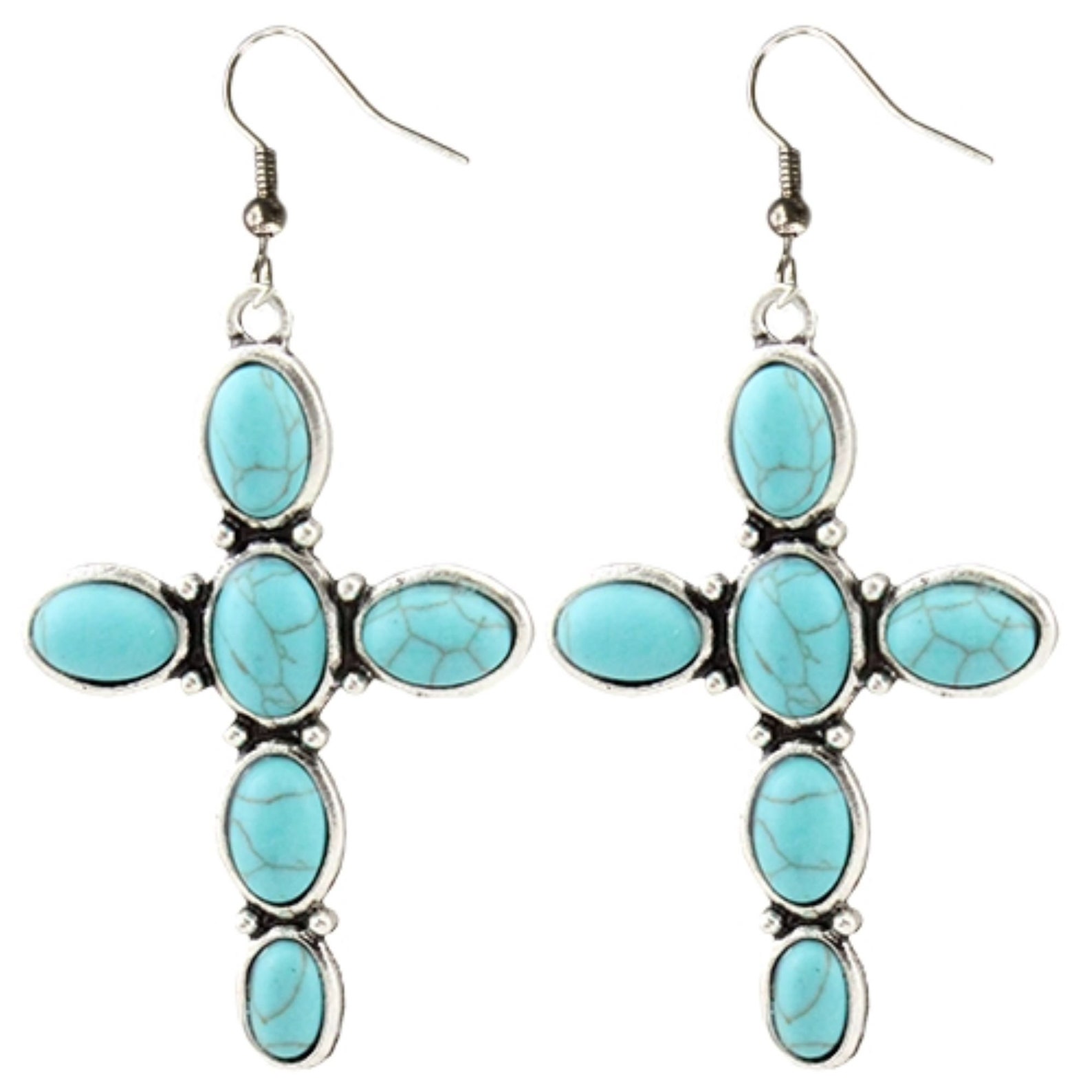 Cross Drop and Dangle Earrings - Etsy