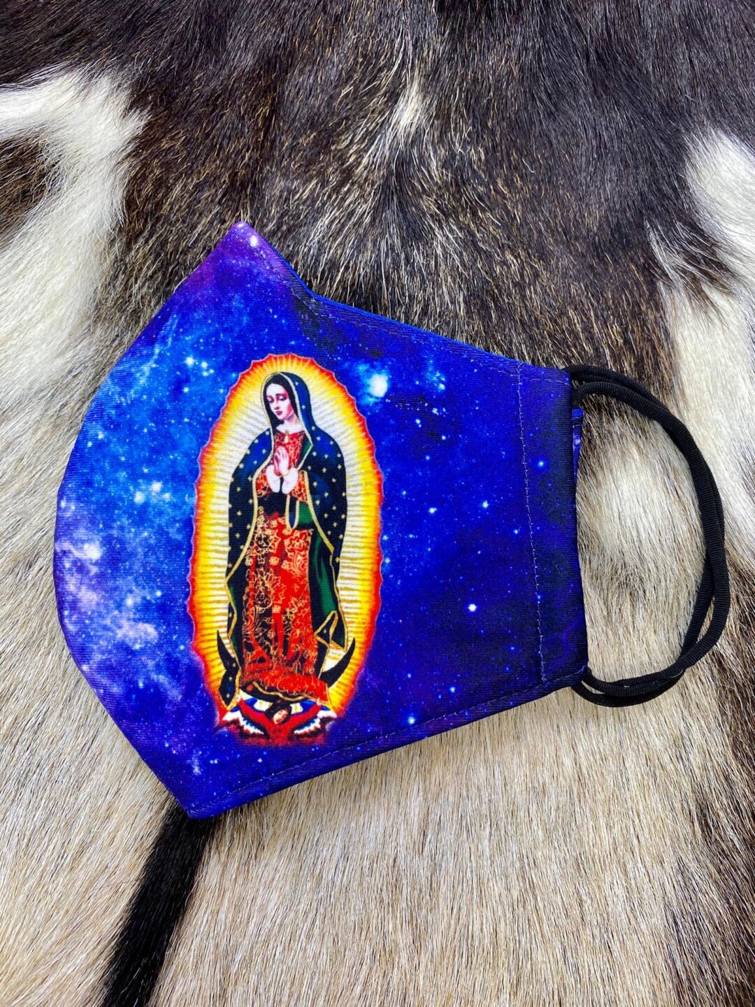 Virgin Mary Print Face Mask Reusable and Washable. - Etsy