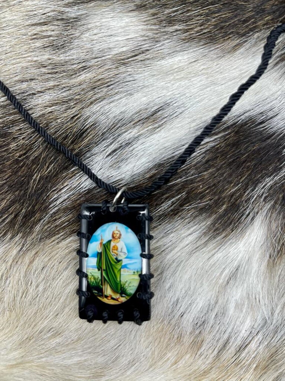 San Judas Necklace - Etsy
