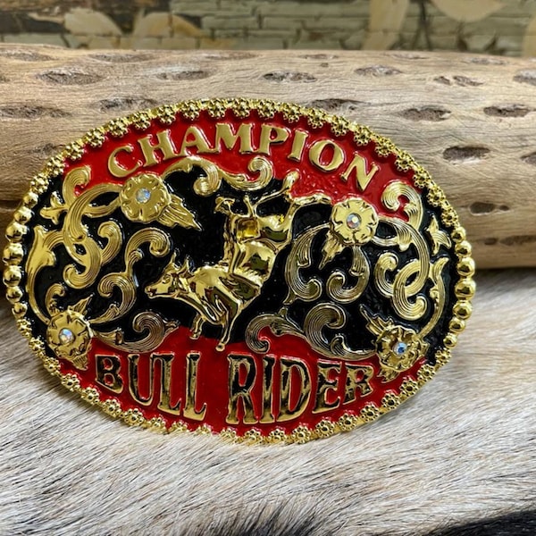 Western Champion Buckle - Etsy
