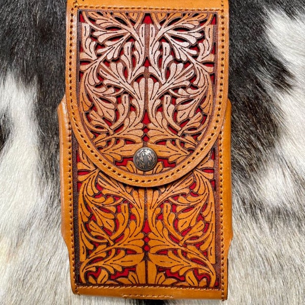 Leather Phone Case for Belt - Etsy