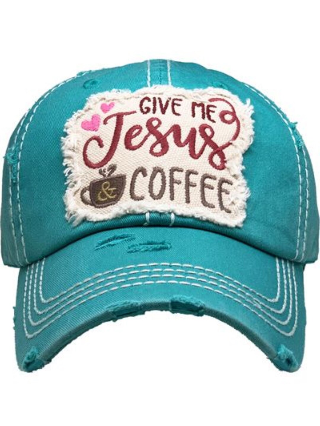 Give Me Jesus & Coffee Baseball Caps - Etsy