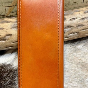 Western Cowboy Wallet Genuine Leather LONG HORN Bi-fold Long Wallet for ...