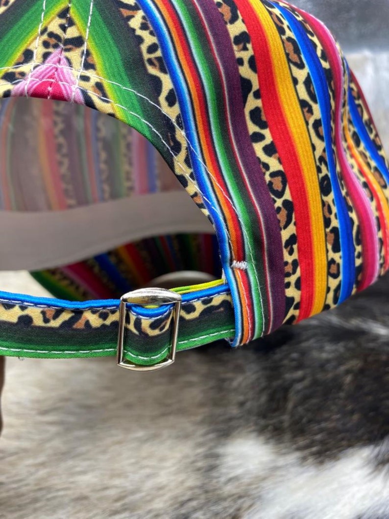 Serape and Leopard Print Baseball Cap. - Etsy