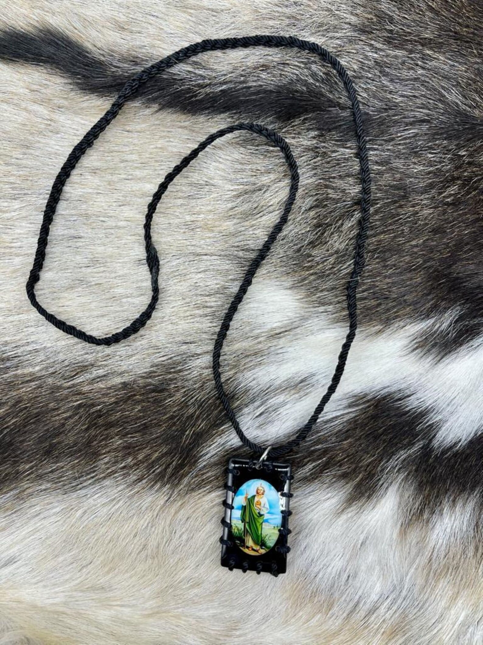 San Judas Necklace - Etsy