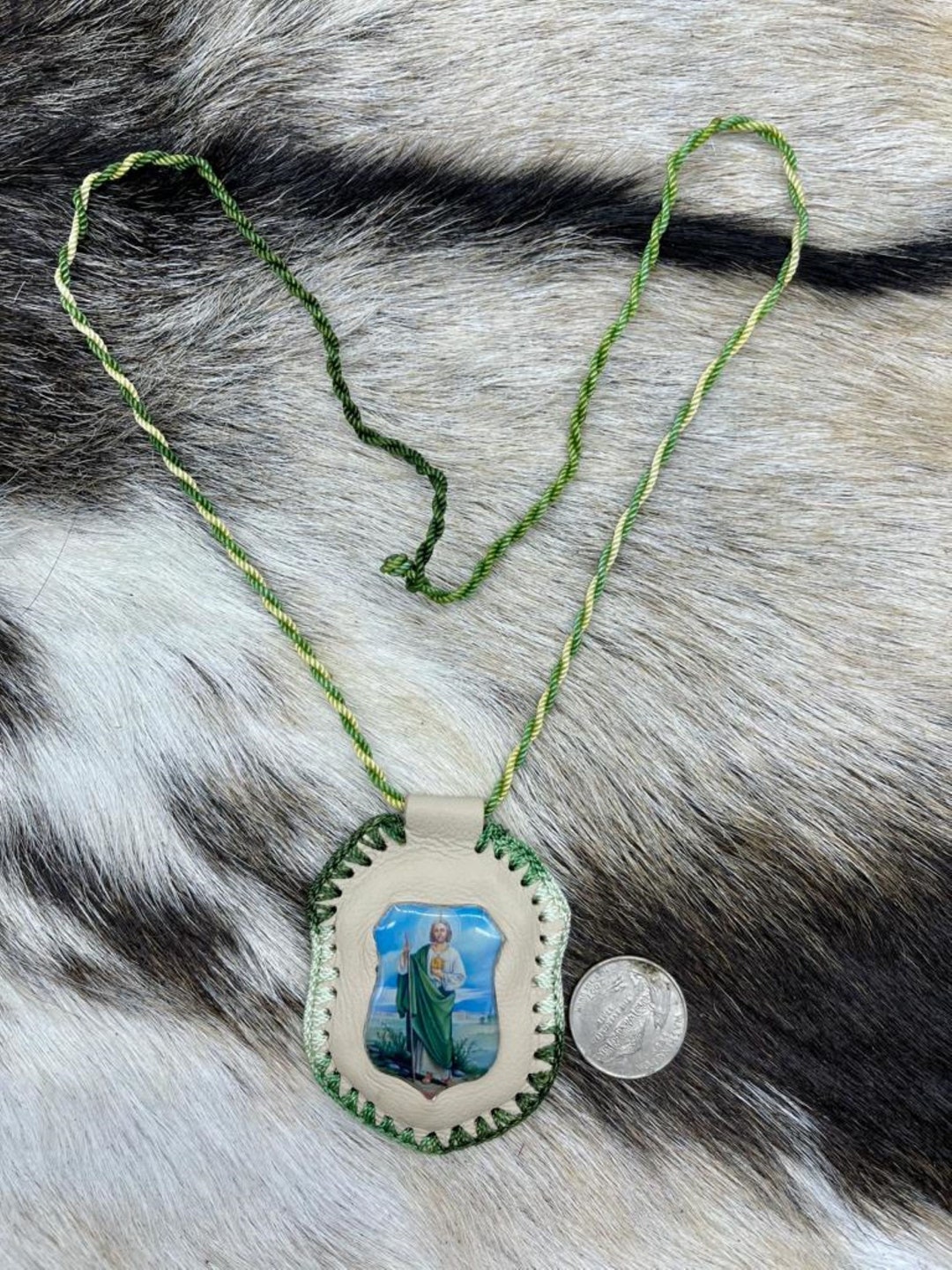Saint Jude Shrine of the West Thread Necklace - Etsy