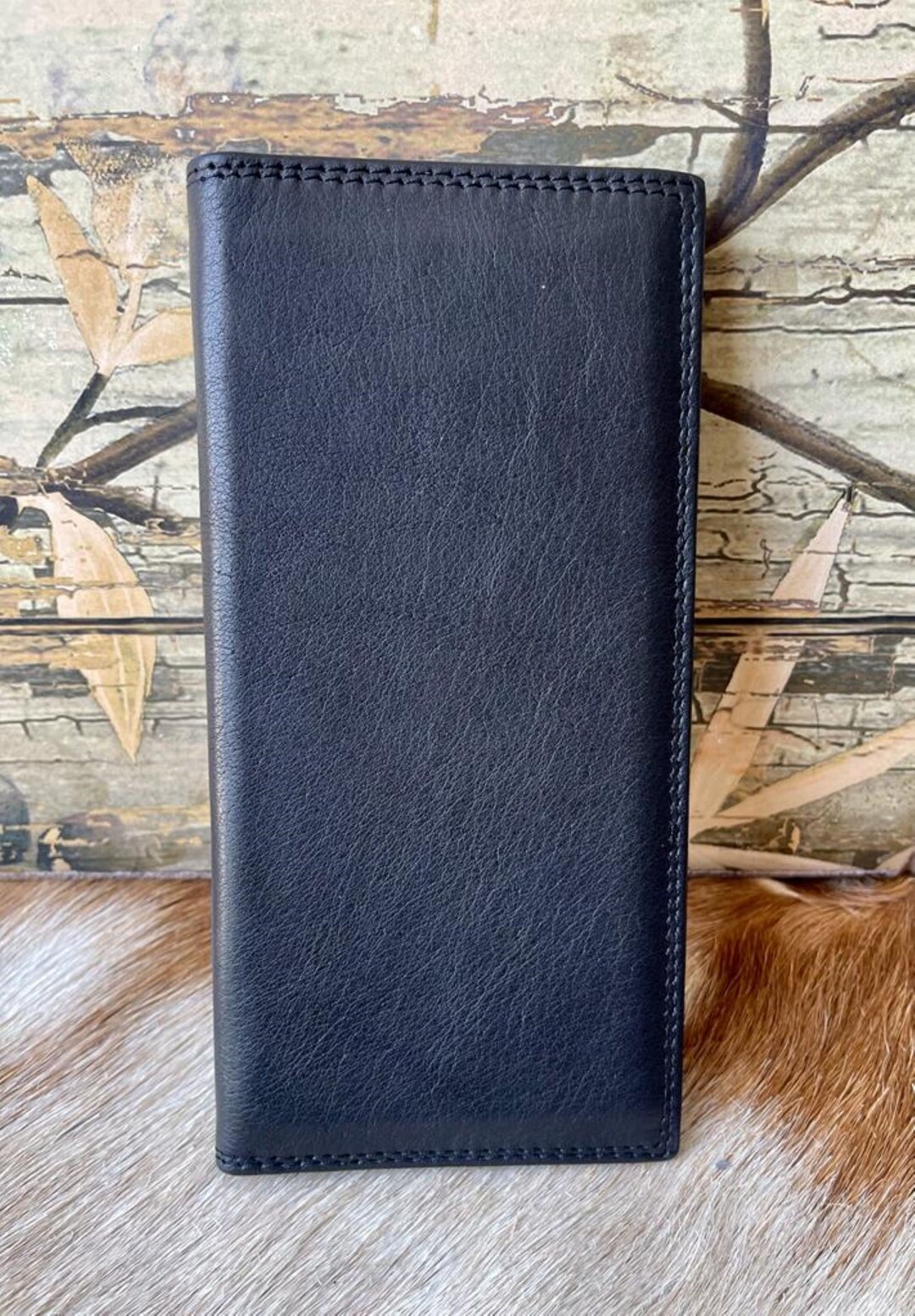 Western Cowboy Wallet Genuine Leather Bi-fold Long Wallet for Men - Etsy