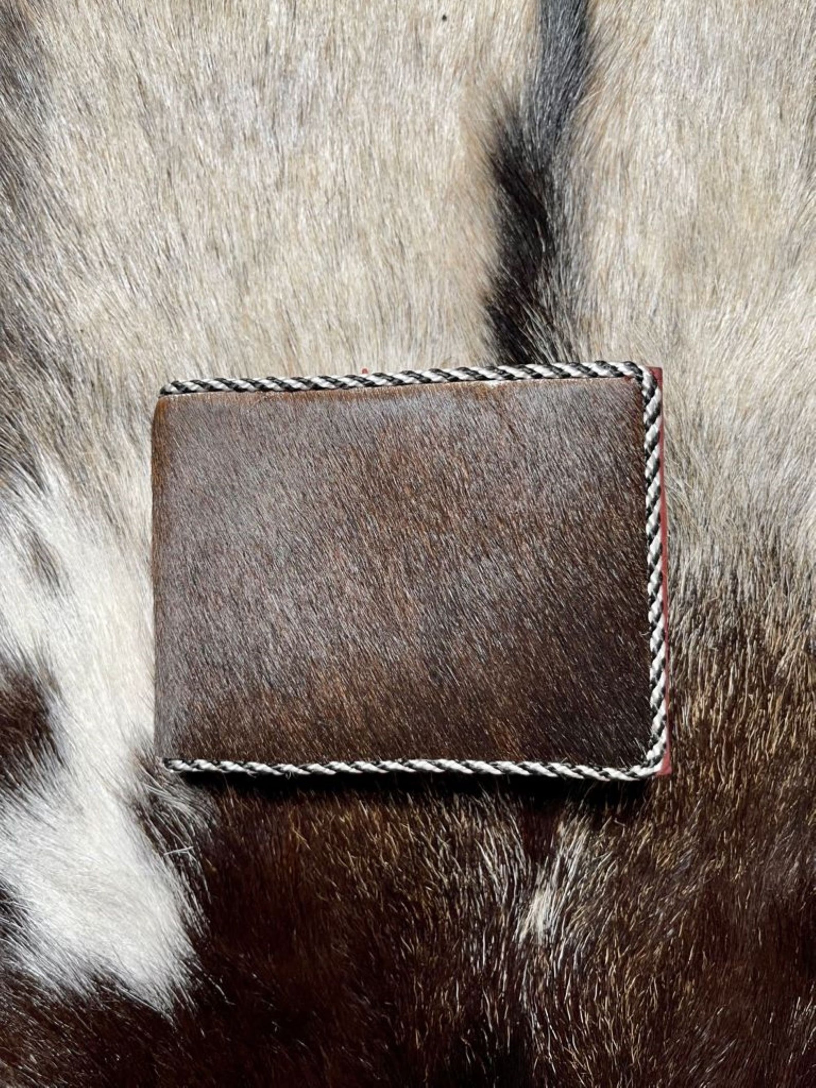 Western Cow Hide Wallet Genuine Leather Bi-fold Short Wallet - Etsy