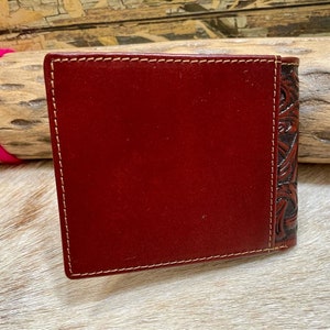 Western Cowboy Wallet Genuine Leather Bi-fold Short Wallet for - Etsy