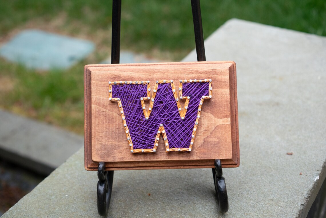 Custom Handmade Sports Logo String Art - Etsy