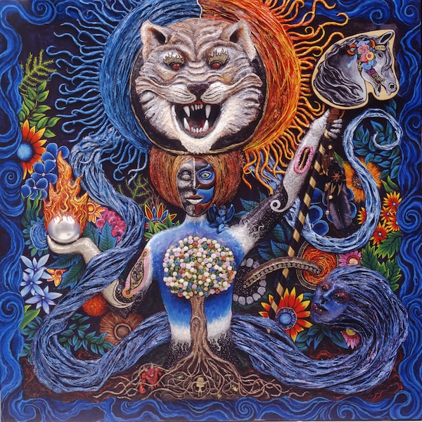 Shamanic Painting - Etsy