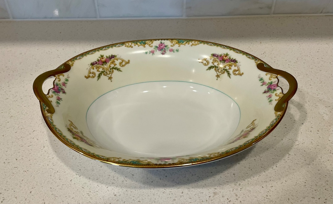 Vintage Noritake Gloria Pattern Porcelain Vegetable Dish/ Noritake ...