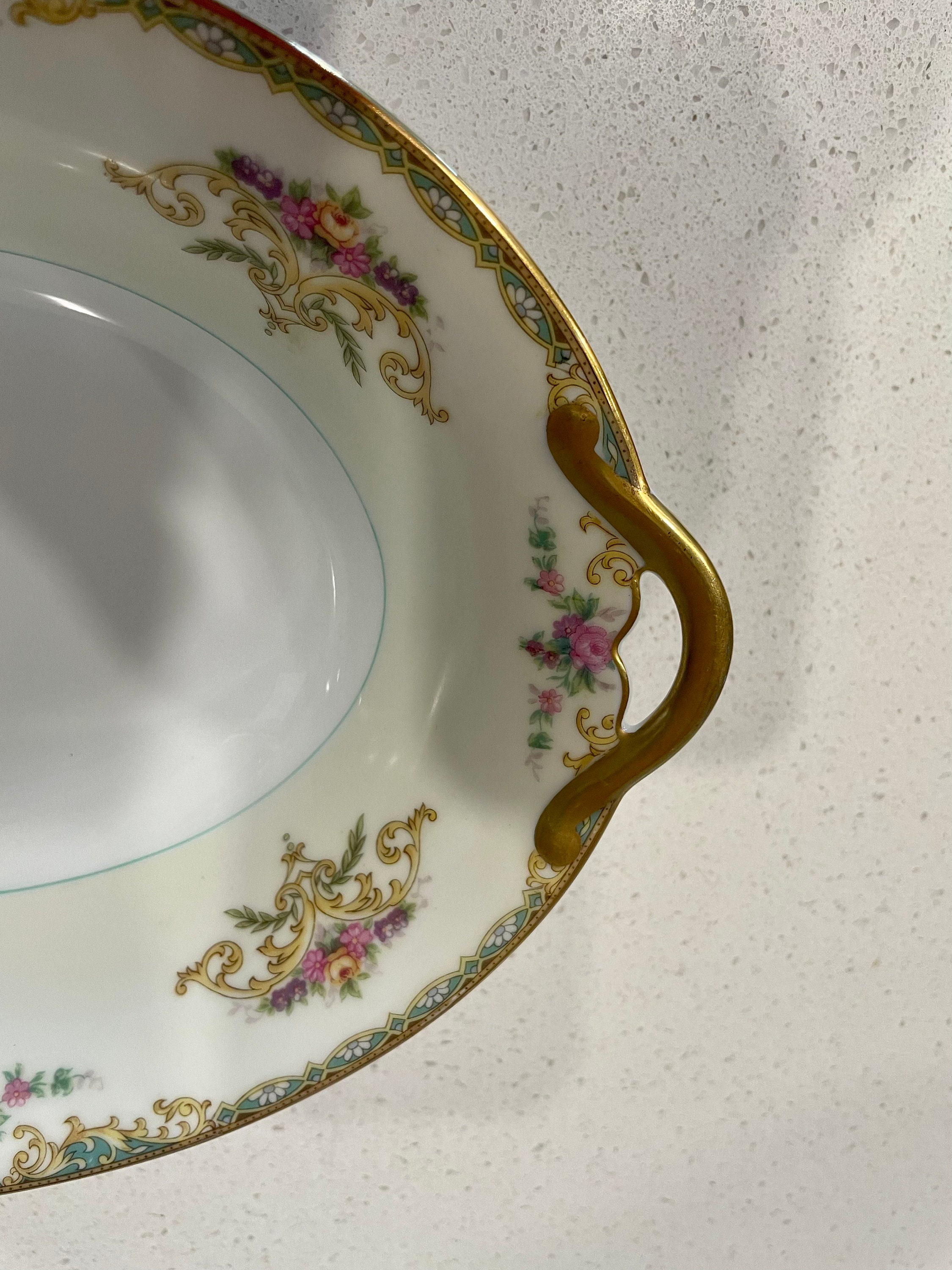 Vintage Noritake Gloria Pattern Porcelain Vegetable Dish/ Noritake ...