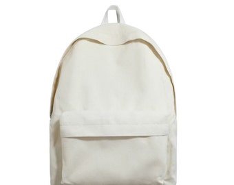 White backpack | Etsy