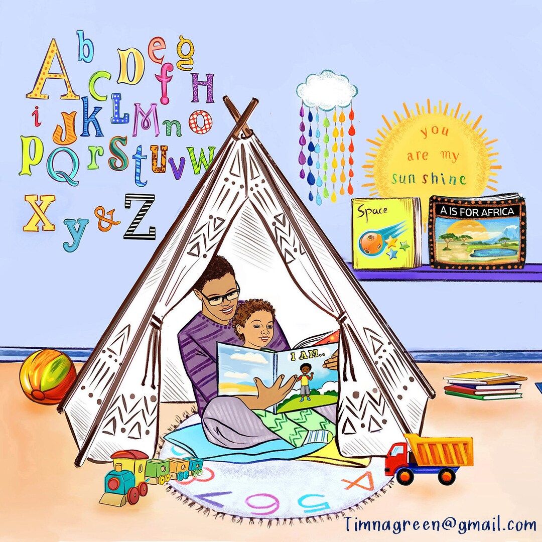 Personalized Children's Book, Realistic Illustration Style, Illustrator ...