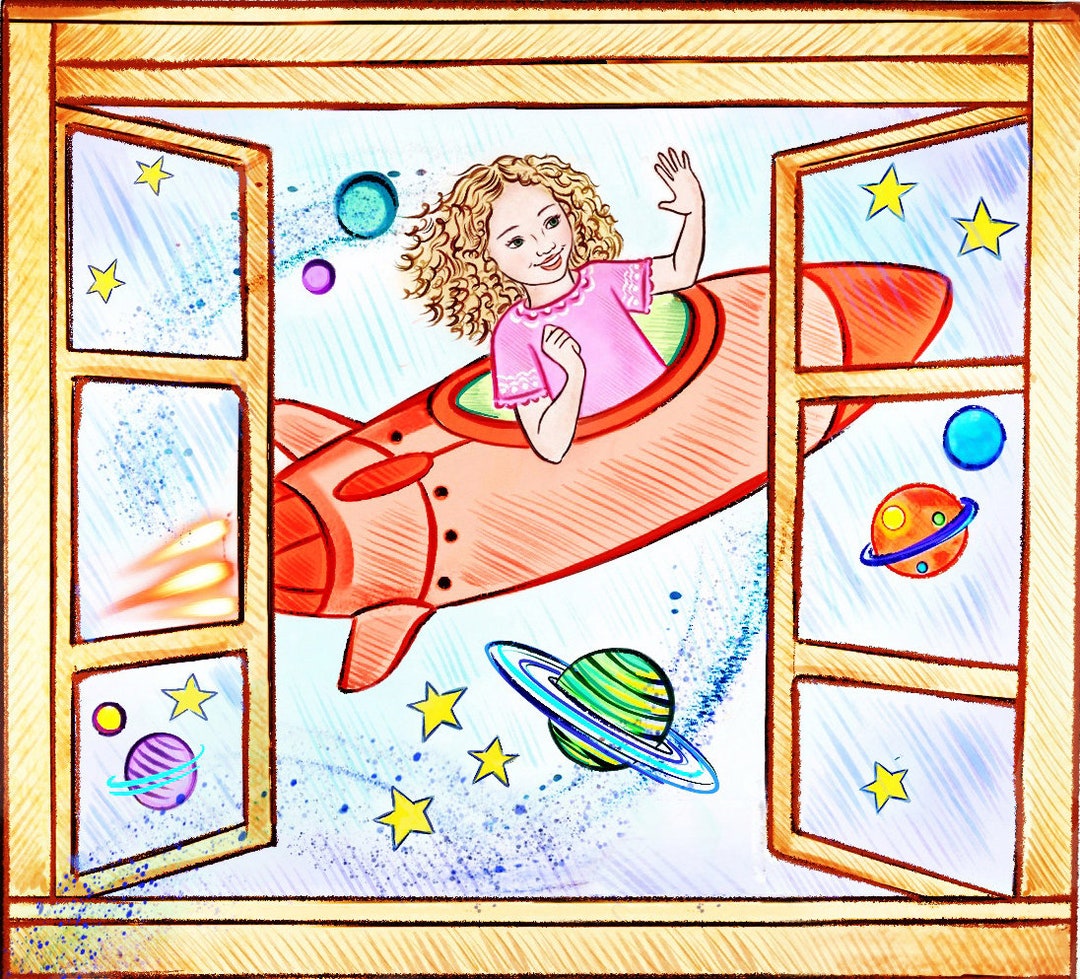 Personalized Children's Book, Realistic Illustration Style, Illustrator ...