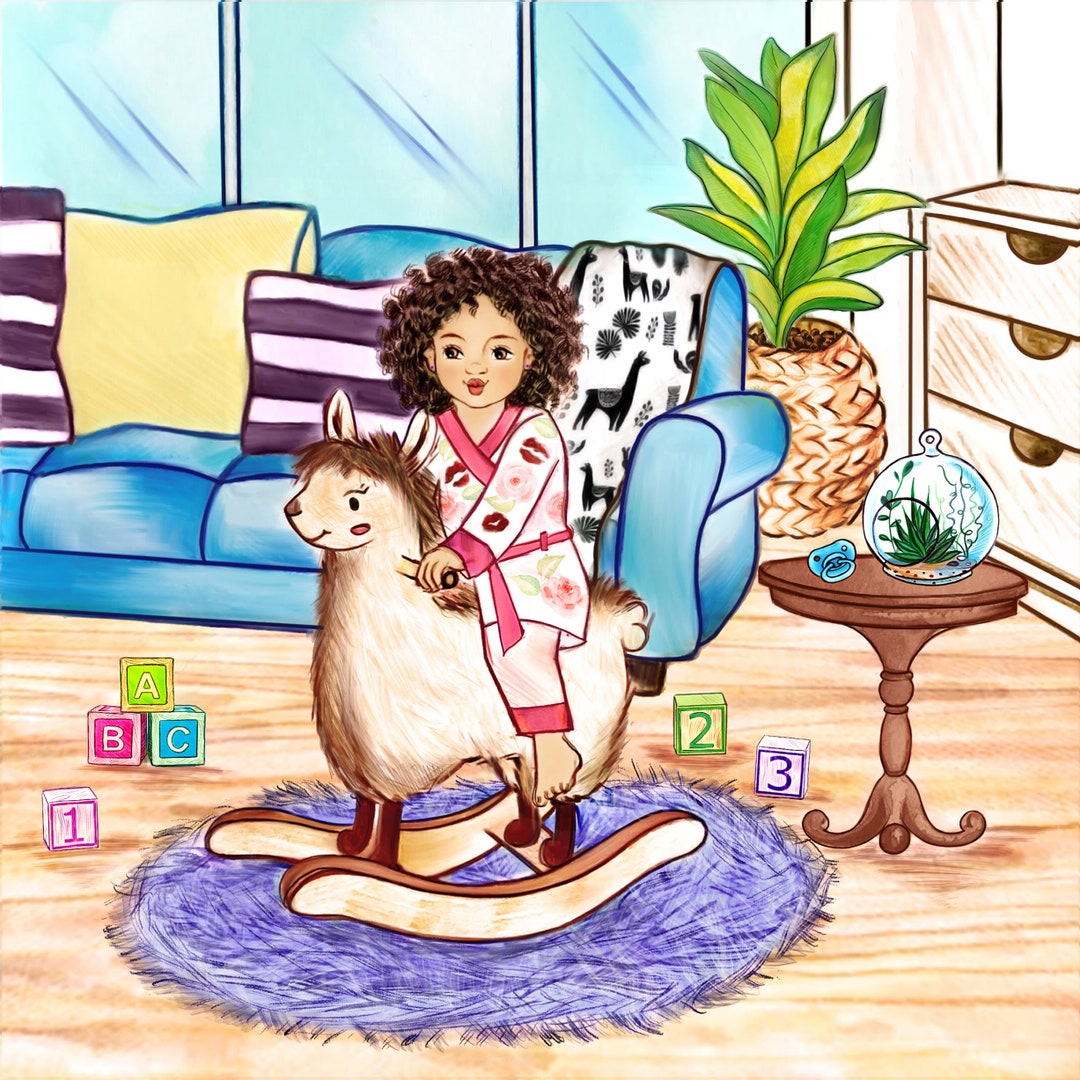 Personalized Children's Book, Realistic Illustration Style, Illustrator ...