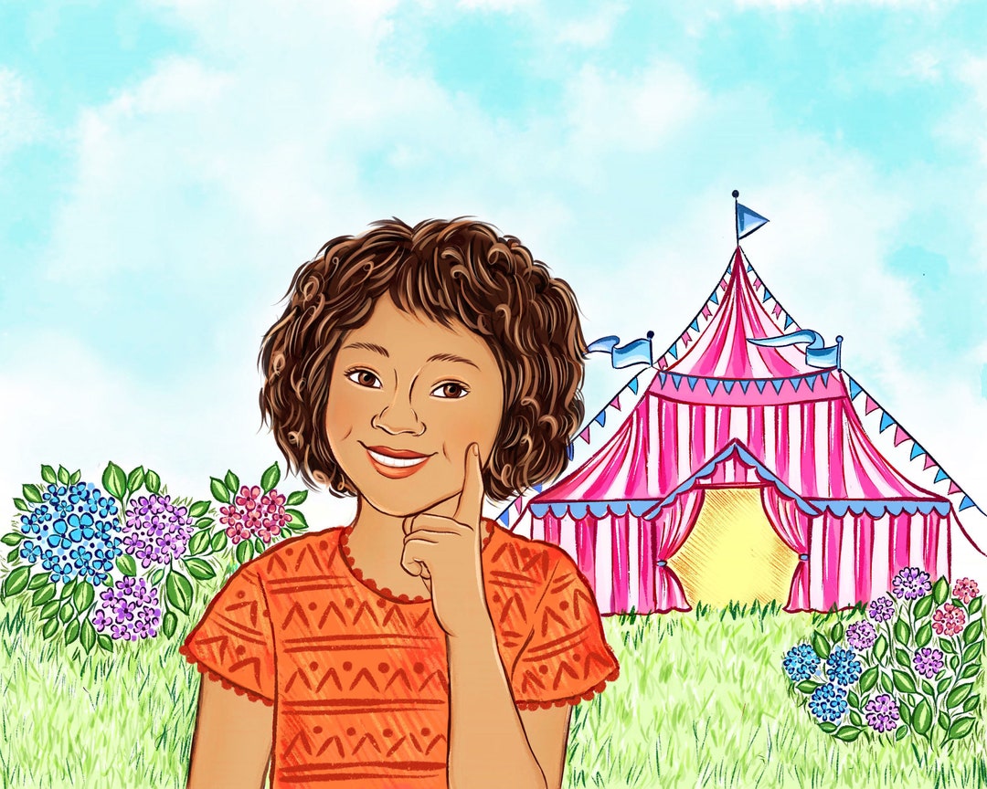 Personalized Children's Book, Realistic Illustration Style, Illustrator ...
