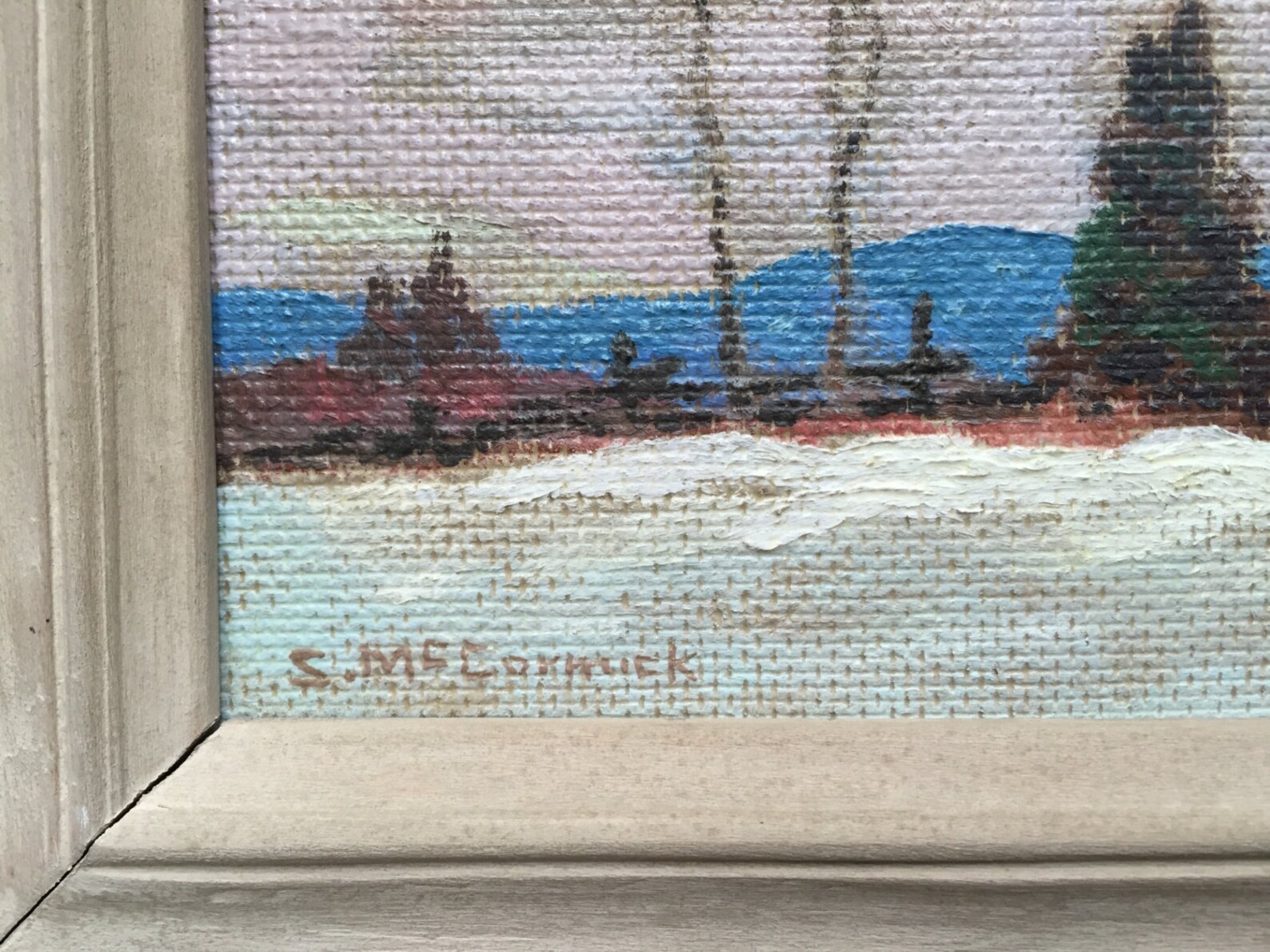 Joseph Roderick Stuart Mccormick (1905-1992) Canadian Artist Oil ...