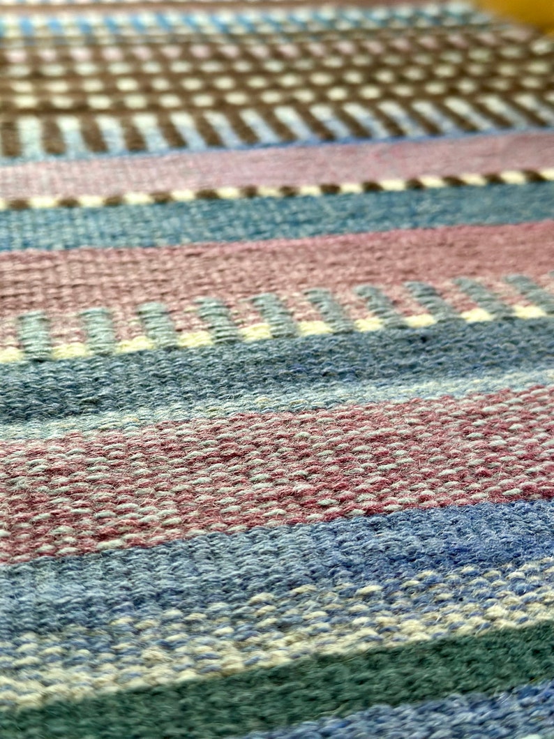 Vintage Scandinavian Finnish Handmade Woollen Wall Hanging Circa 1970's ...