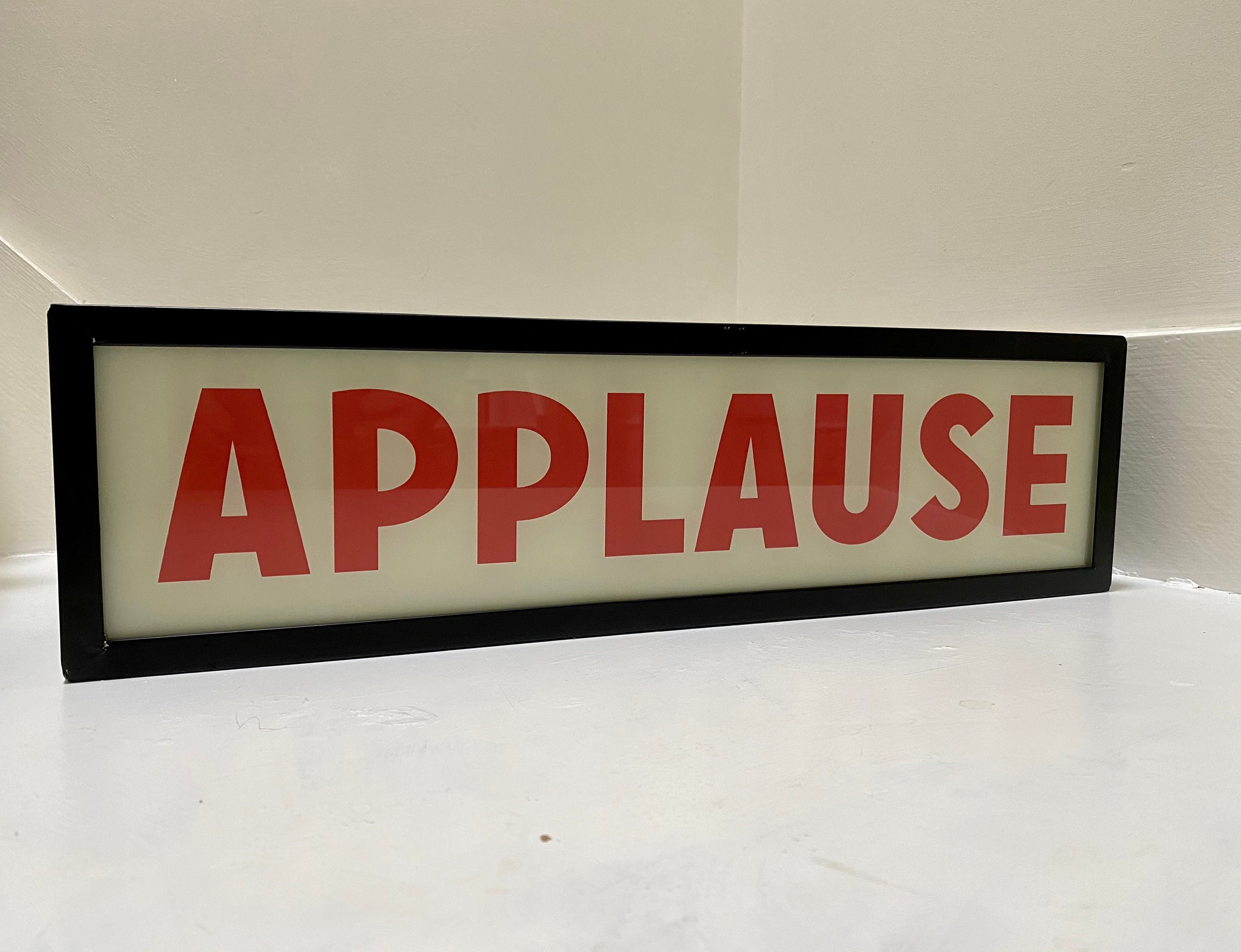 Studio Applause Sign