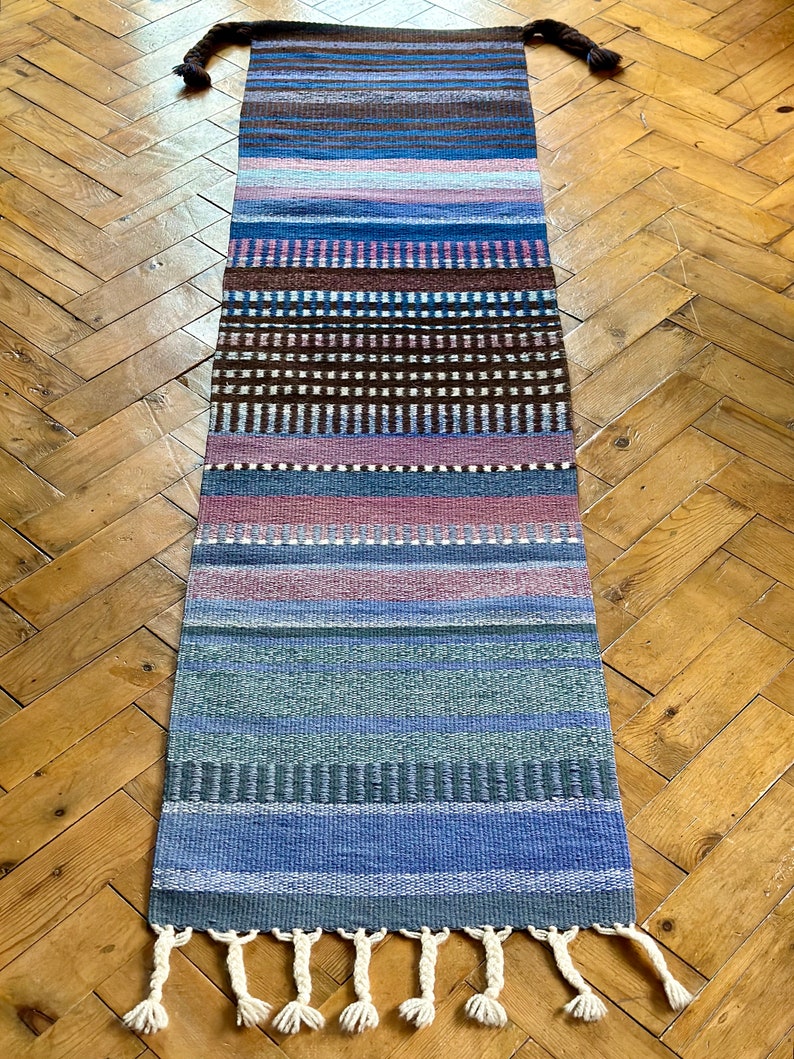 Vintage Scandinavian Finnish Handmade Woollen Wall Hanging Circa 1970's ...