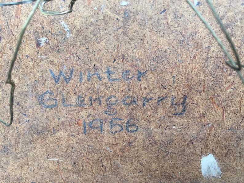 Joseph Roderick Stuart Mccormick (1905-1992) Canadian Artist Oil ...