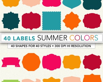 Border Clip Art Clipart Digital Frame Label Clipart Tags - Etsy