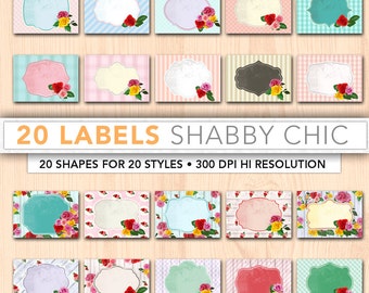 Shabby Chic Tags | Etsy