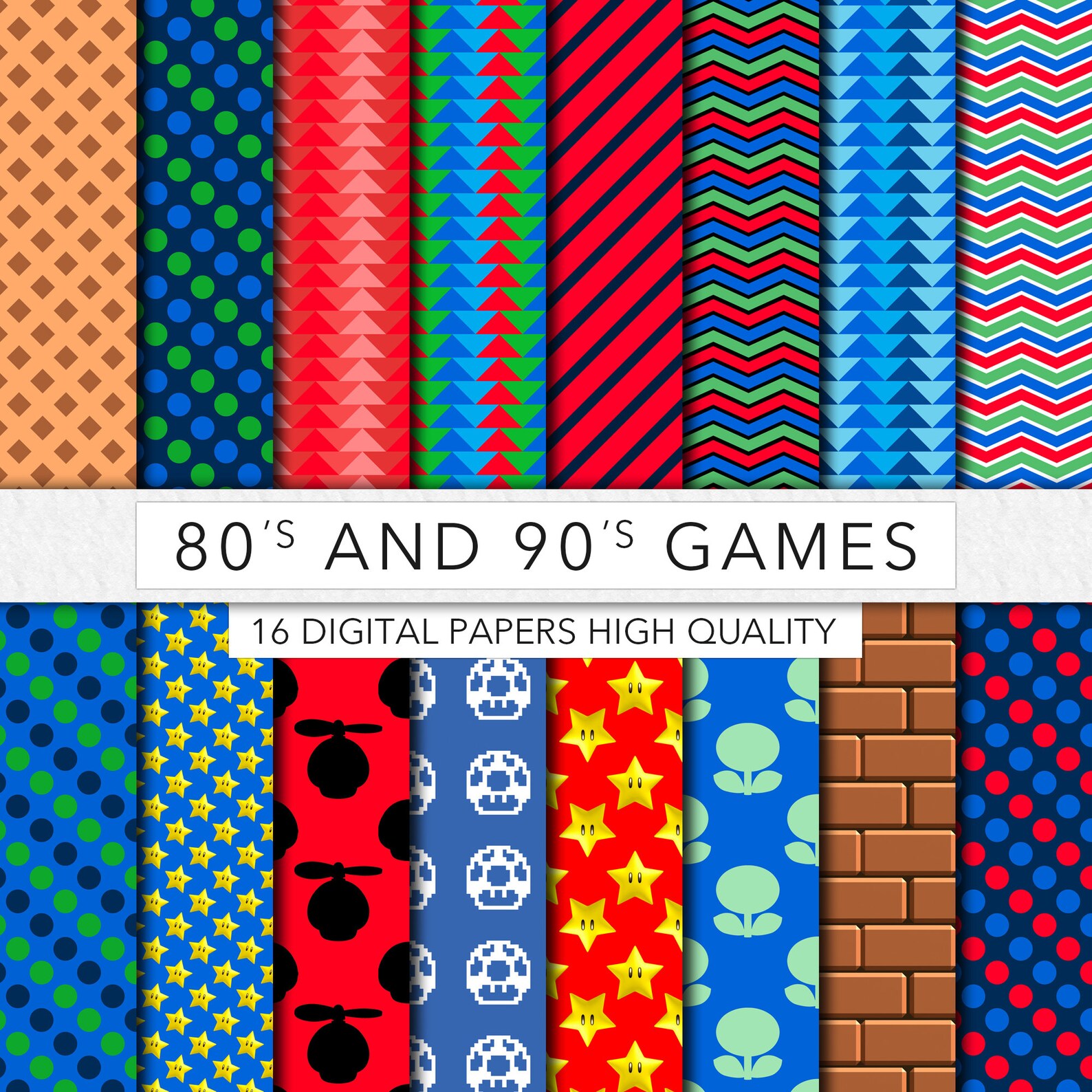 80 s And 90 s Games Digital Paper Scrapbook Etsy 80-s-and-90-s-games-digital-paper-scrapbook-etsy