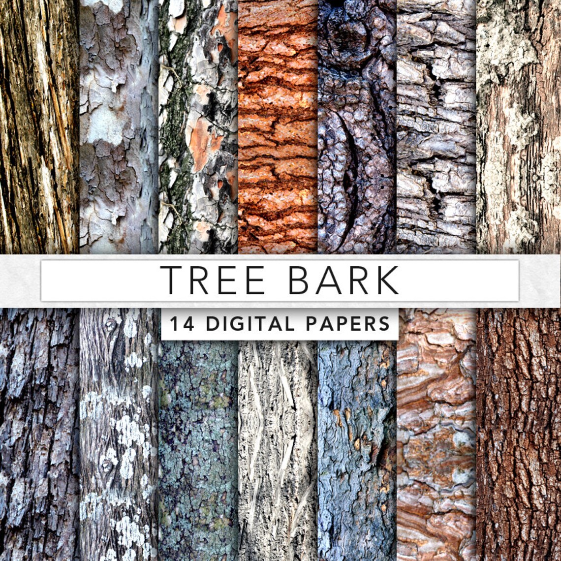 Wood Digital Paper,tree Bark Paper,wood Background,wood Texture,digital ...