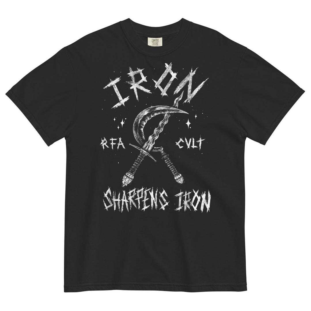 Iron Sharpens Iron T-shirt - Etsy