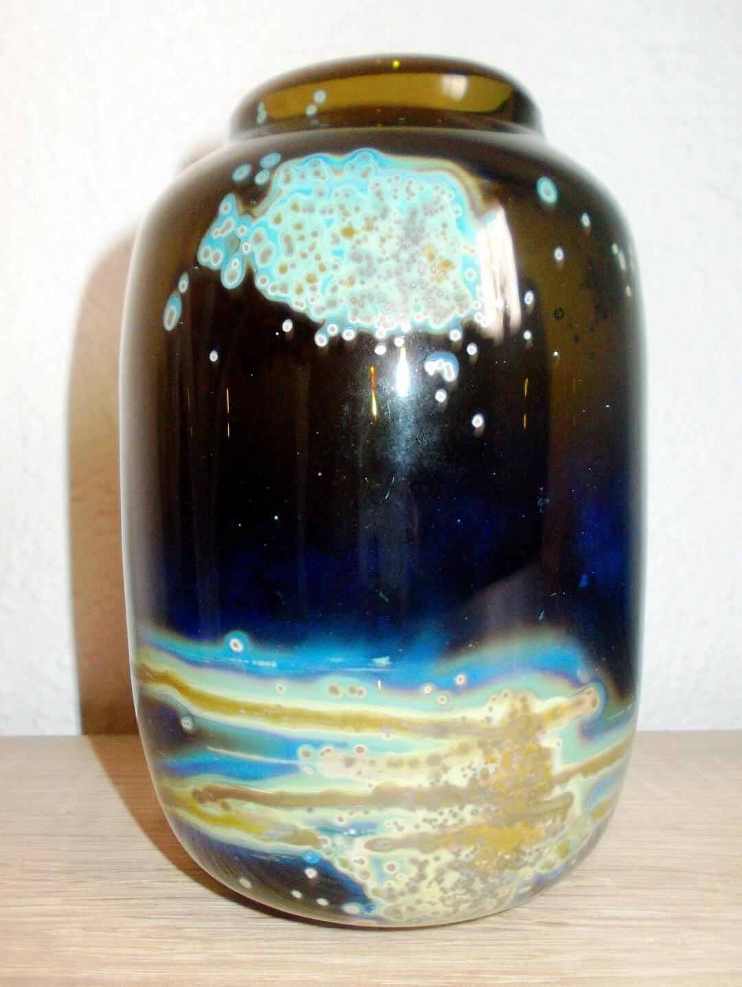 Gral Glass Glass Vase AOMI Janssen Dürnau 70s - Etsy