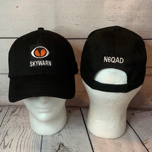 Embroidered Skywarn Storm Spotter Hat / Amateur Radio Field Day ...
